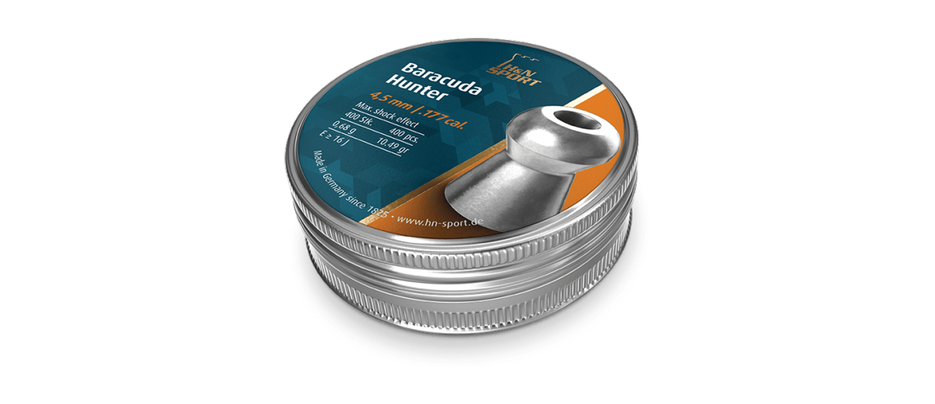 Balines calibre 4.5 H&N BARACUDA HUNTER punta huec - LimaGuns: Armas ...